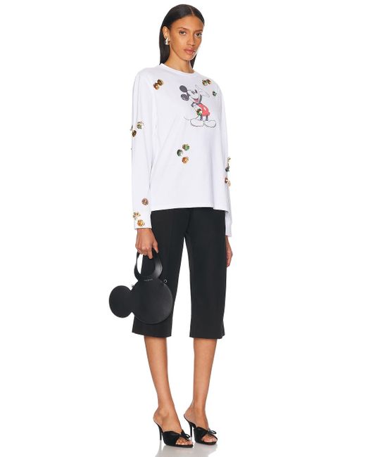 Coperni X Disney Baby Mickey Crossbody Bag in Black | Lyst