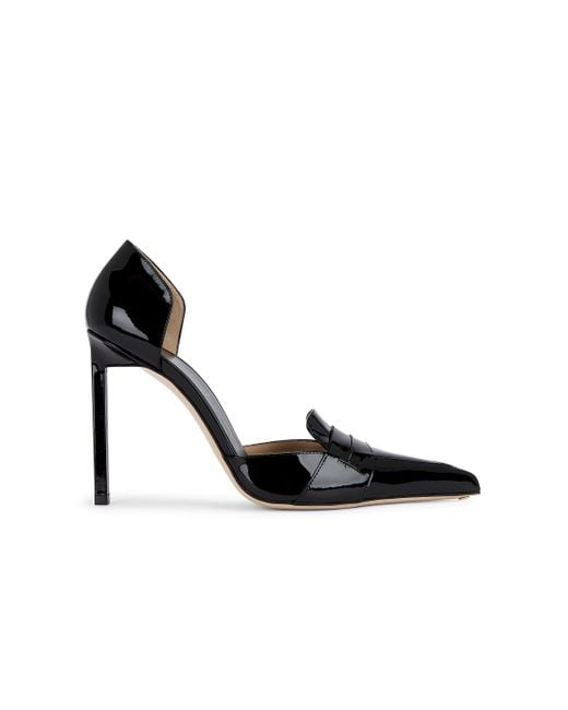 Tom Ford Eva Patent Leather 105 D'orsay Pump in Black | Lyst