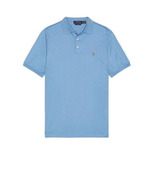 Polo Ralph Lauren Soft Touch Polo in Blue for Men | Lyst