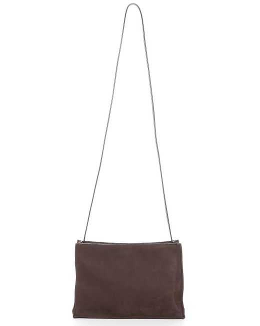 The Row Large To Go Crossbody Bag in White | Lyst