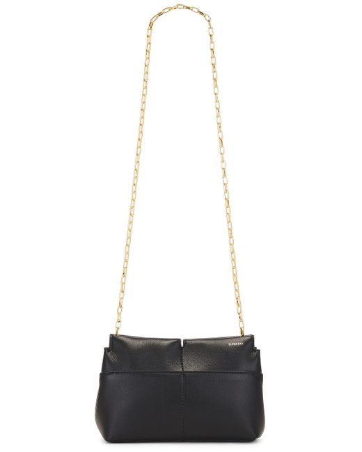 Burberry Snip Clutch With Chain in White | Lyst