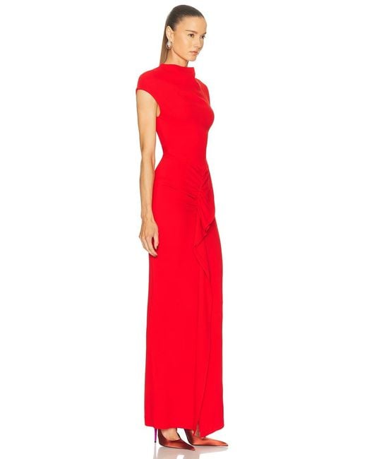 TOVE Beth Dress in Red | Lyst