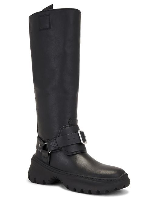 Burberry Stomp Boot in Black | Lyst