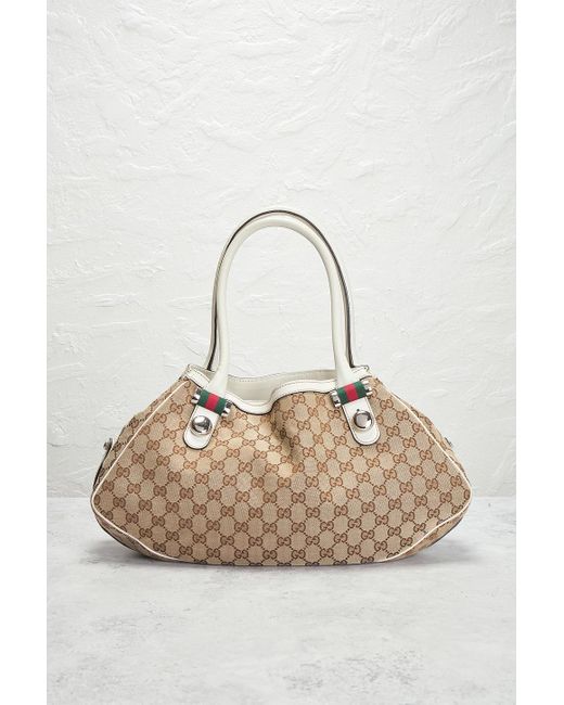 Gucci Match Ball Handbag in Natural | Lyst