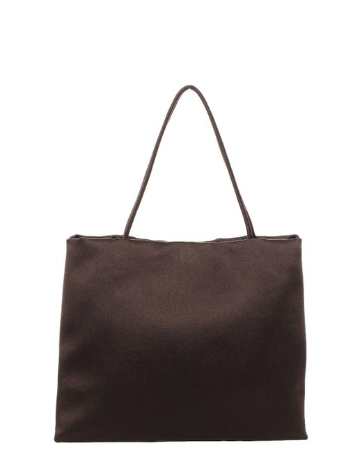 The Row Cecily Top Handle Bag in Brown | Lyst