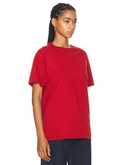 The Row Ash Top in Red | Lyst