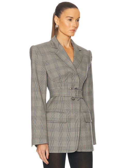 Sportmax Emy Jacket in Gray | Lyst