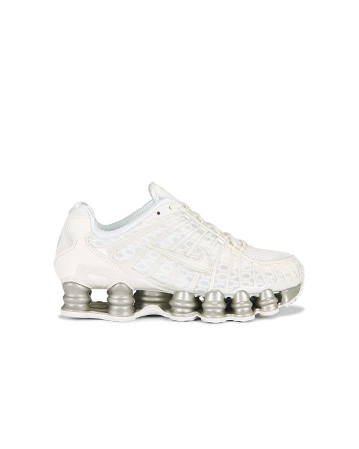 Nike Shox Tl Sneaker in White | Lyst