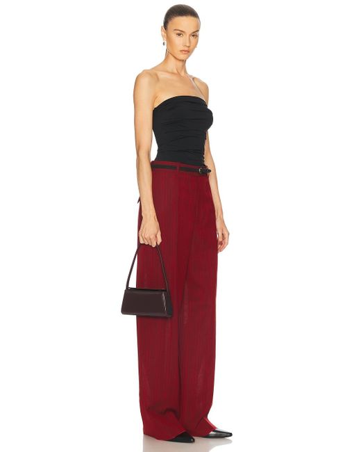 St. Agni Mini Baguette Shoulder Bag in White | Lyst