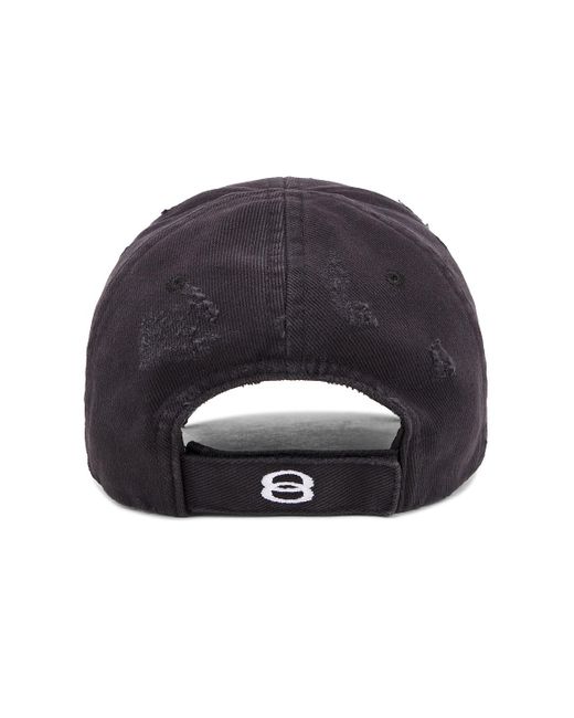 Balenciaga Double Unity Cap in Blue for Men | Lyst