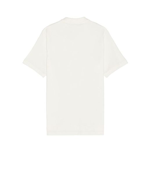 Polo Ralph Lauren Short Sleeve Artisan Mesh Novelty Bear Polo in White ...