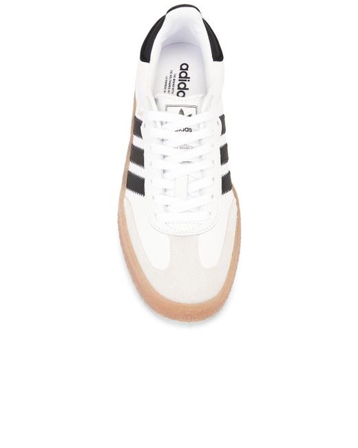 adidas Originals Samba Platform in White | Lyst