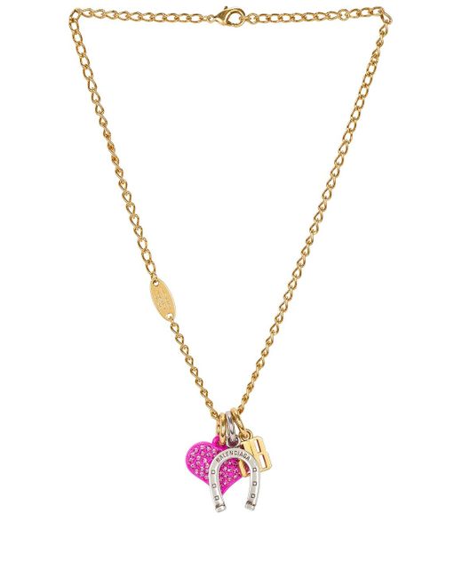 Balenciaga Carousel Heart Necklace | Lyst