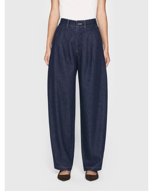 FRAME The Tapered Trouser in Blue | Lyst