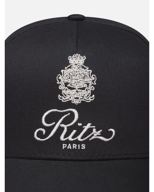FRAME Ritz Cotton Trucker Hat in Black | Lyst