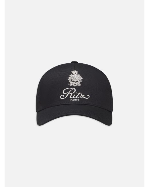FRAME Ritz Cotton Trucker Hat in Black | Lyst