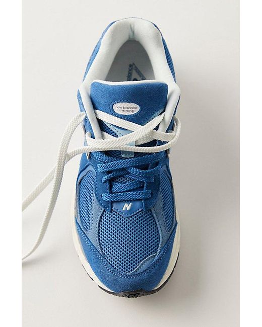 New Balance 2002R Suede Sneakers in Blue | Lyst