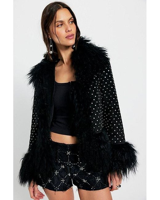 Charlotte Simone Stella Jacket in Black | Lyst UK