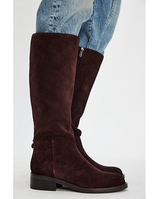 Sam Edelman Milla Tall Boots By in Brown | Lyst UK