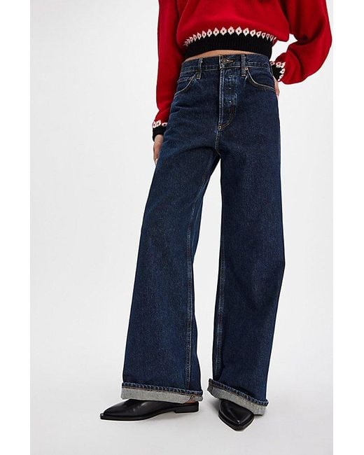 Free People Becky Mules in Blue | Lyst