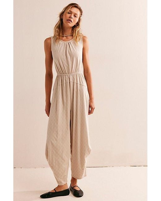 Free People Torino One Piece in Natural | Lyst