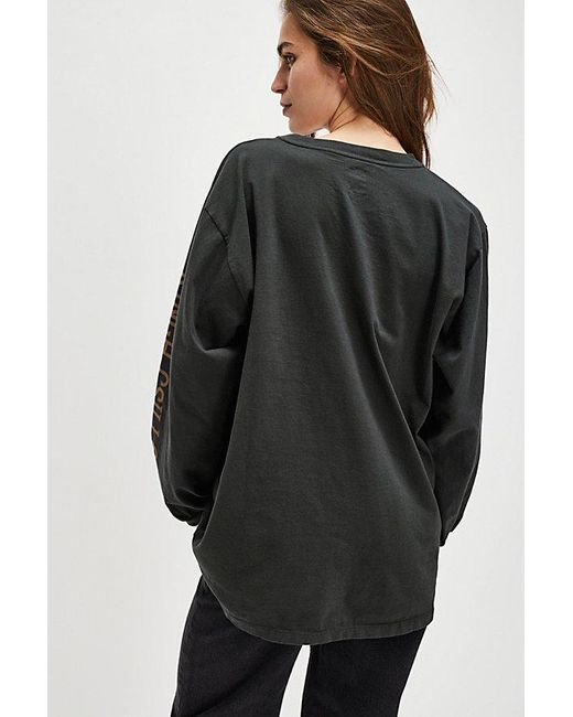 Kinga Csilla Vintage Roses Tee in Black | Lyst