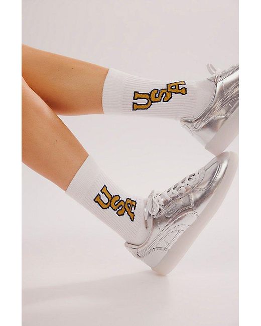 American Trench Team Usa Socks in Pink | Lyst