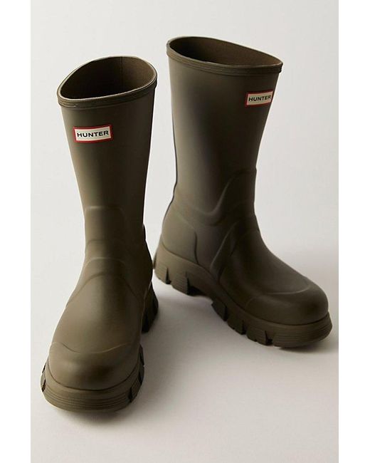 HUNTER Micah Wellies in Black | Lyst