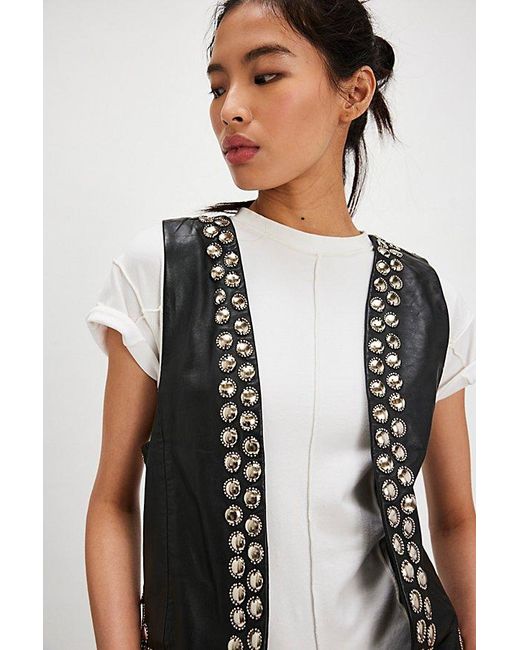 Urban Outfitters Chunky Vest in Blue | Lyst