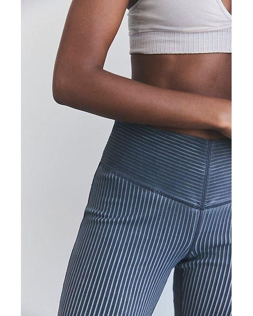 Fp Movement Ribbed Slim Flare Activewear Pants in Gray | Lyst