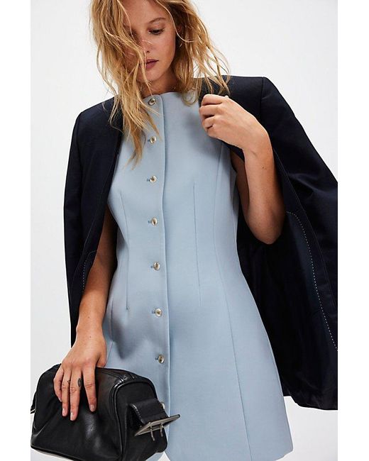 Third Form Skyline Tailored Mini Dress in Black | Lyst