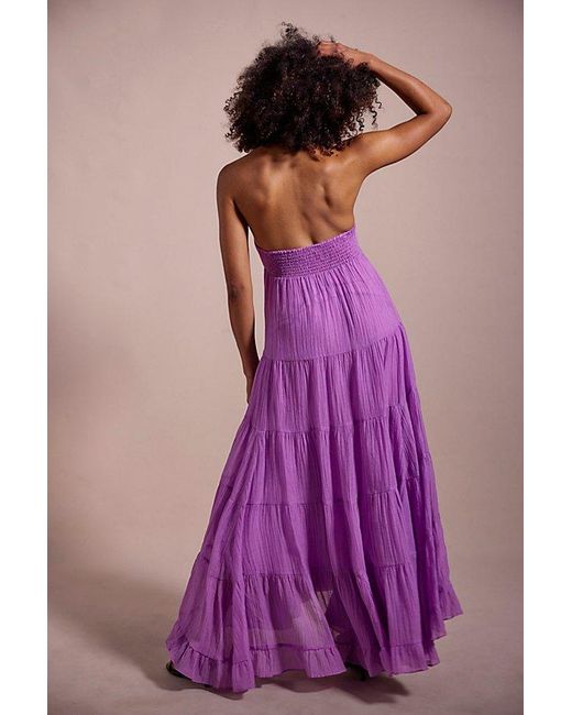 Free People Last Dance Maxi Dress in Purple | Lyst