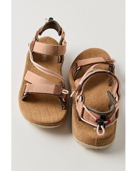 Merrell Fusion Web Rmx Sandals in Brown | Lyst