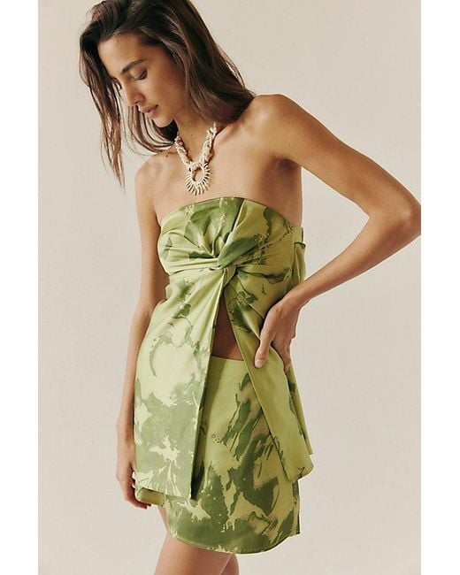 Free People Come Undone Set in Green | Lyst