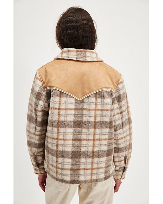 Mother The Western After School Jacket in Natural | Lyst