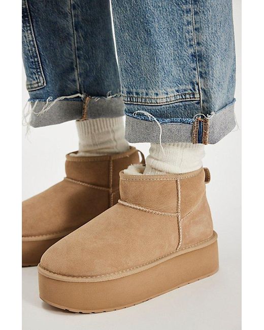 EMU Emu Stinger Micro Platform Boots By in Blue | Lyst UK