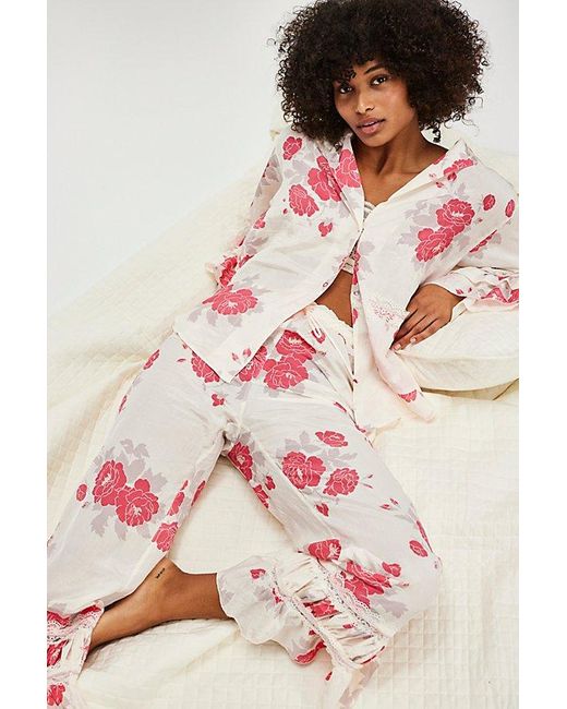 Free People Pretty Please Pj Set | Lyst