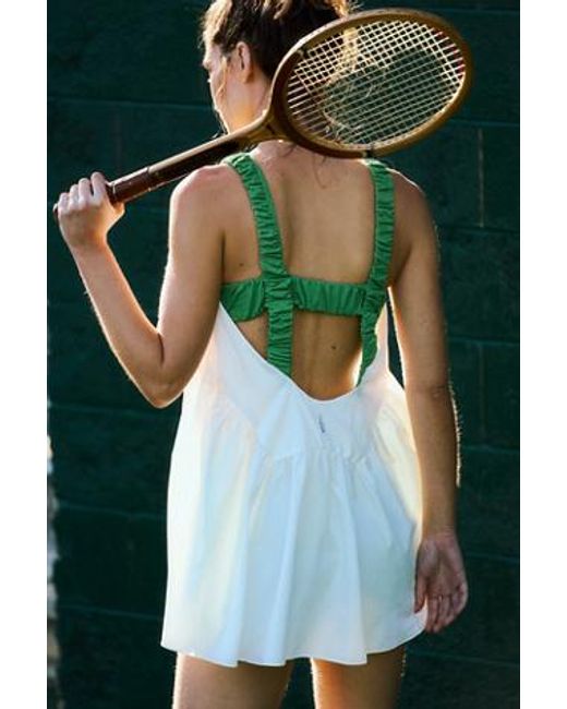 Free People One Two Punch Colorblock Set in Green | Lyst