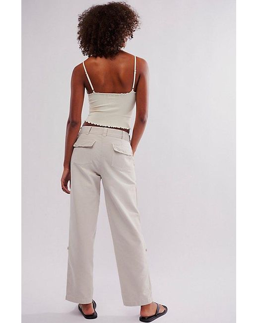 Free People Cleo Washed Chino | Lyst
