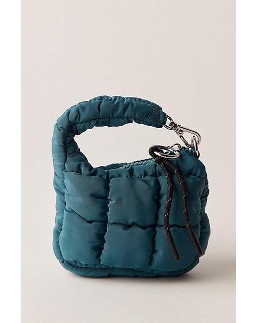 Fp Movement Quilted Micro Pouch in Blue | Lyst