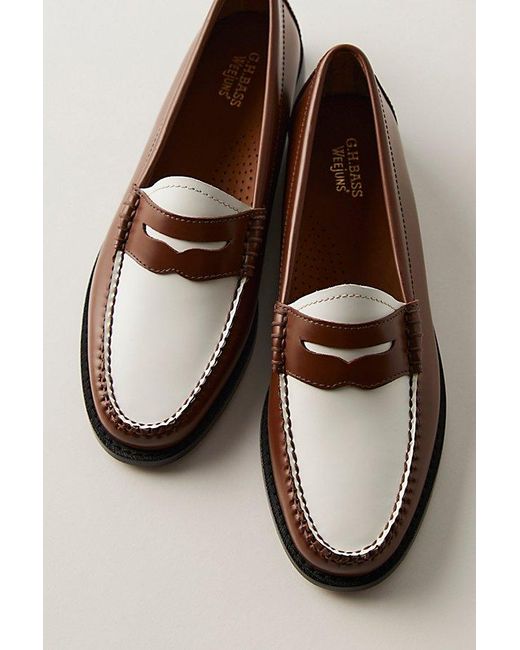 G.H. Bass & Co. G. H. Bass Whitney Loafer in Brown | Lyst