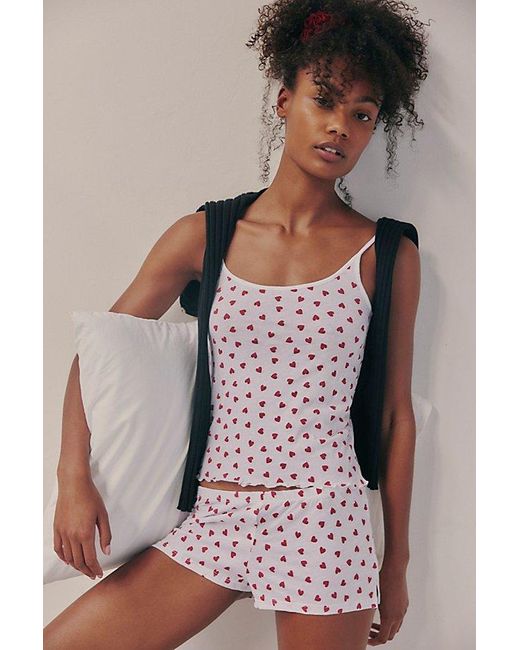 Only Hearts X Intimately Heritage Heart Shorts | Lyst