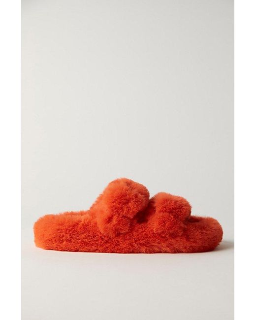 Free People Movie Night Slippers in Red | Lyst