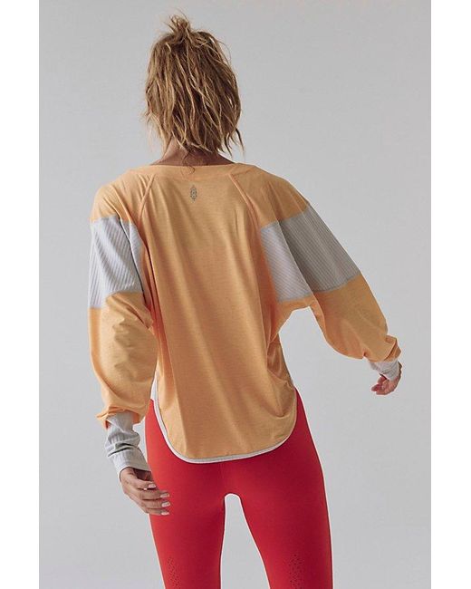 Fp Movement Spotlight Long Sleeve Layer in Red | Lyst