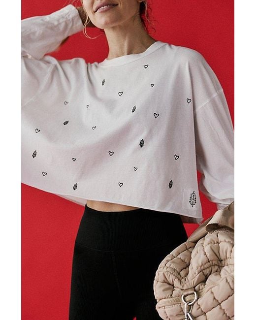 Fp Movement Inspire Embroidered Layer | Lyst