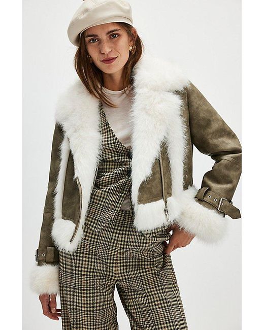 Apparis Jay Distressed Coat | Lyst