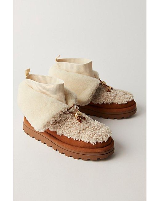 Sam Edelman Olin Cozy Boots in Natural | Lyst