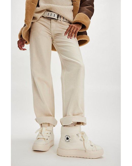 Converse Chuck Taylor All Star Elements Boots in Natural | Lyst