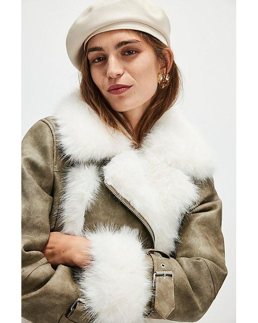 Apparis Jay Distressed Coat | Lyst