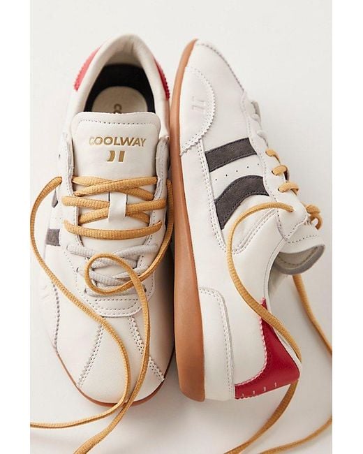 Coolway Step Sneakers in Natural | Lyst